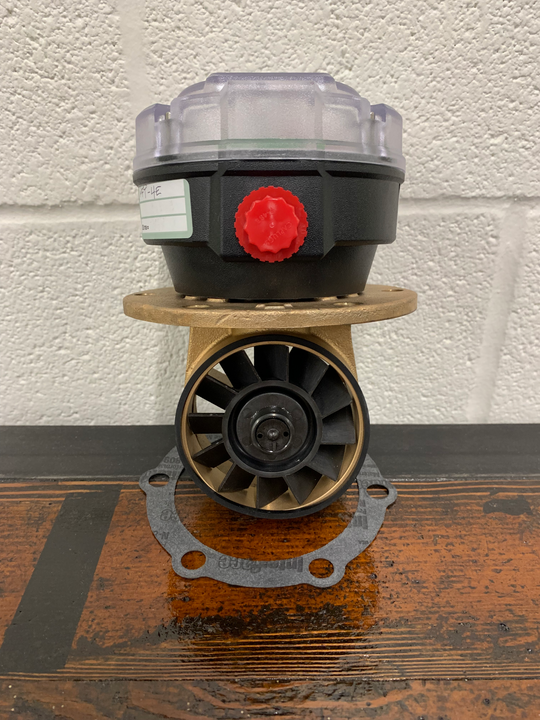 Badger Turbo Meter Bronze Head Assembly with PFT-4E Scalable Transmitt ...